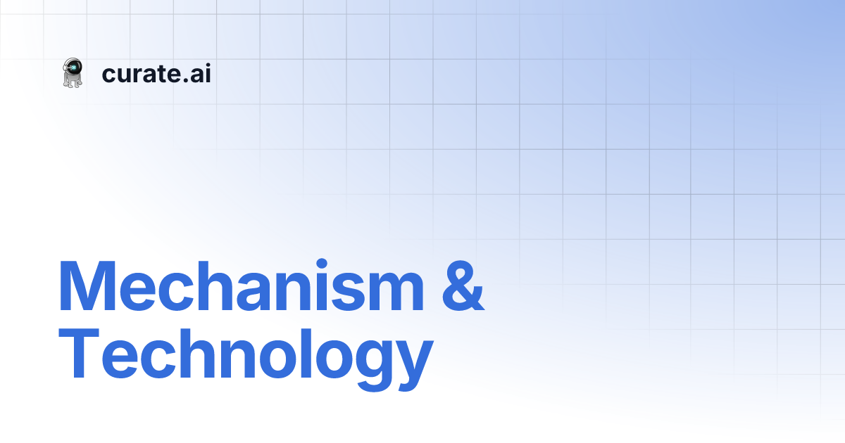 Mechanism & Technology | curate.ai